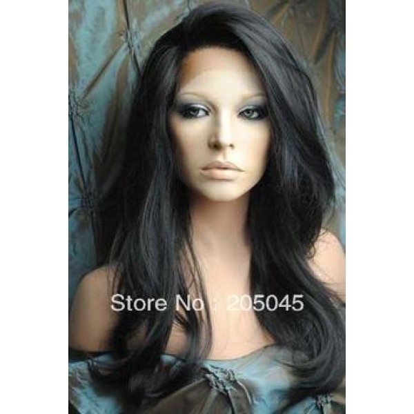 Peruca din Par Natural Delicate Black | extensii de par